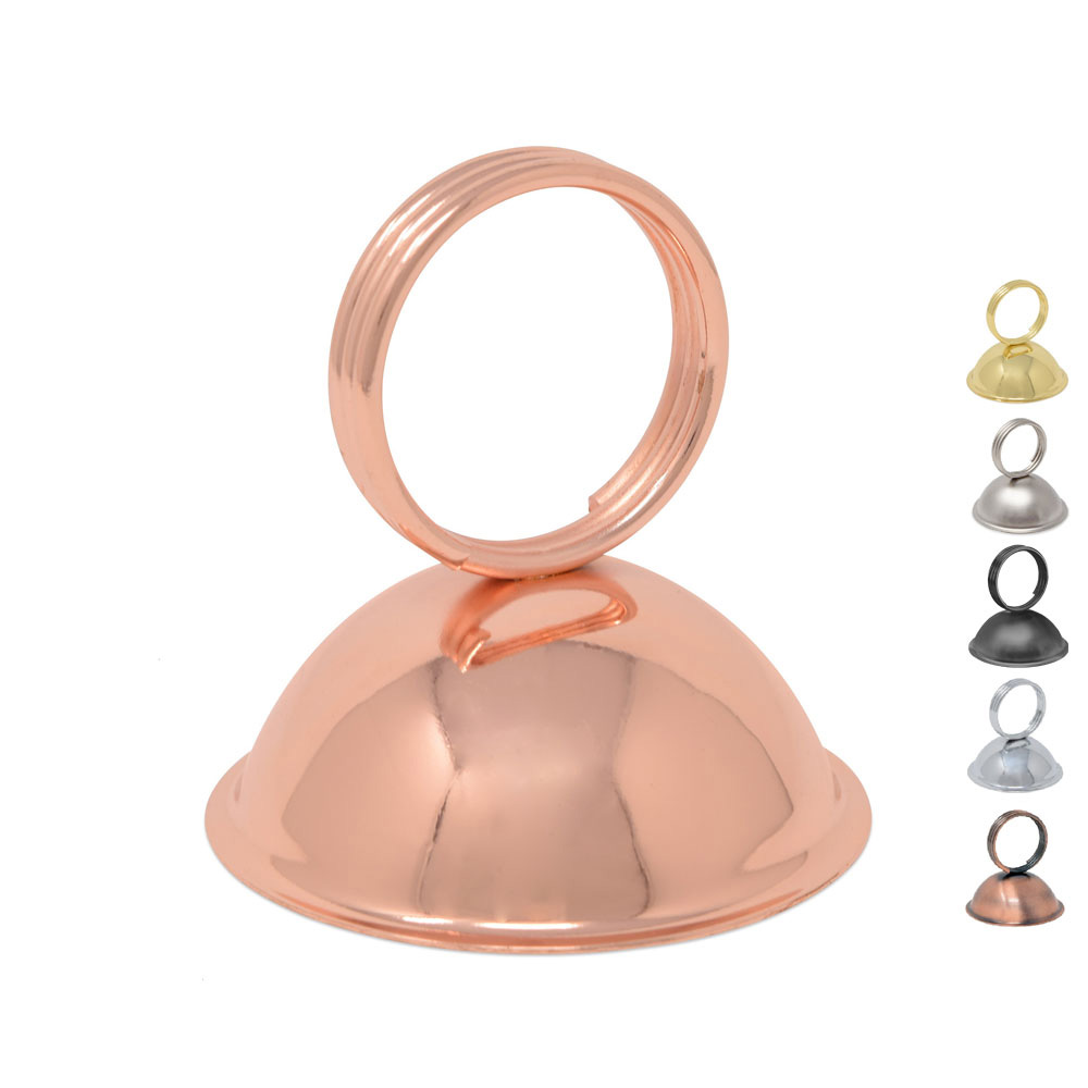 Place Card Holder 12 Pack Rose Gold Table Cardholder Tabletop Menu 