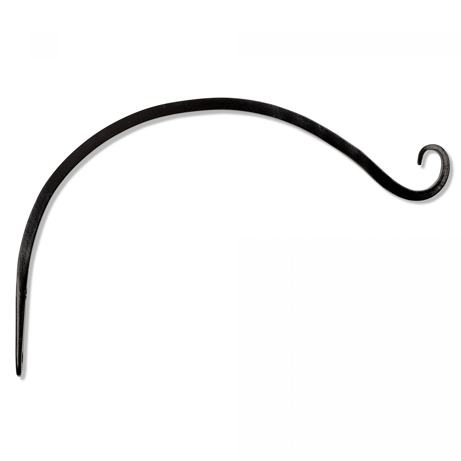Hand Forged Curved Hook, Beautiful Outdoor Mounted Upturned Hook For ...
