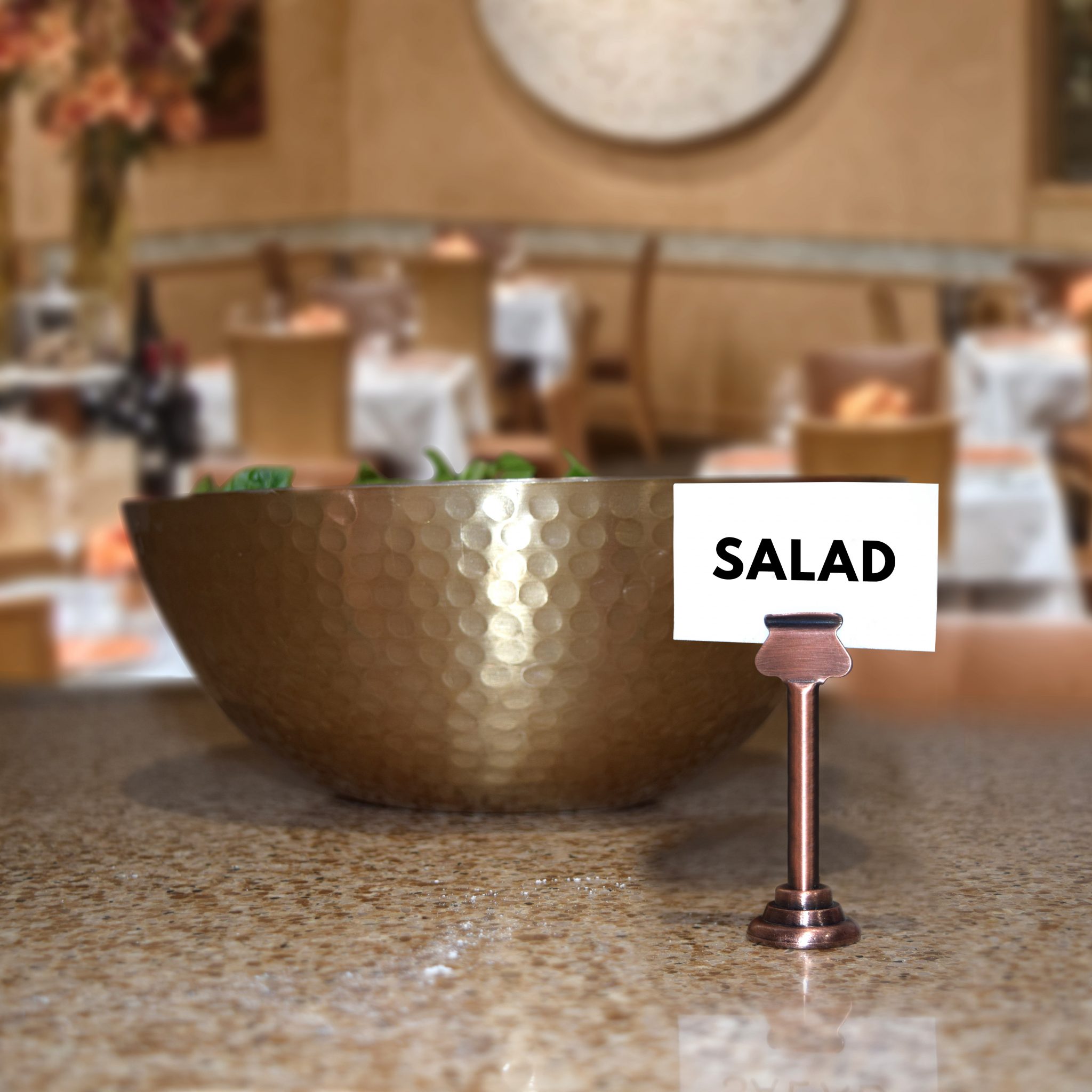 Place Card Holder, Table Cardholder Tabletop Menu Holder, Number Recipe ...