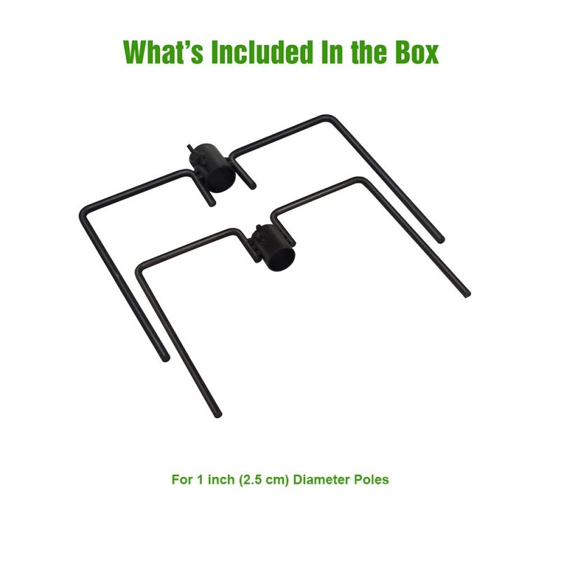 Pole Stabilizer Attachment Prongs For Backyard Bird Feeding Stations ...